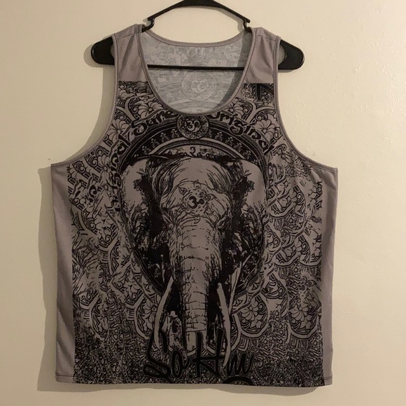 Sure Origin | Shirts | Mens Vintage Sure Design Wild Elephant Tank Top ...